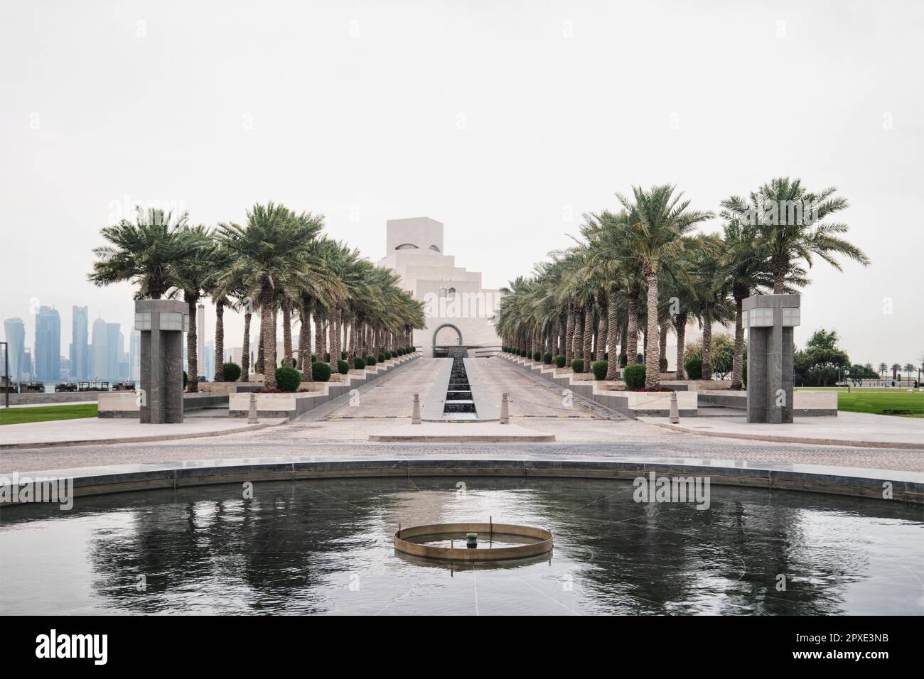 Doha, Qatar - April 2023, The iconic Museum of Islamic Art building ...