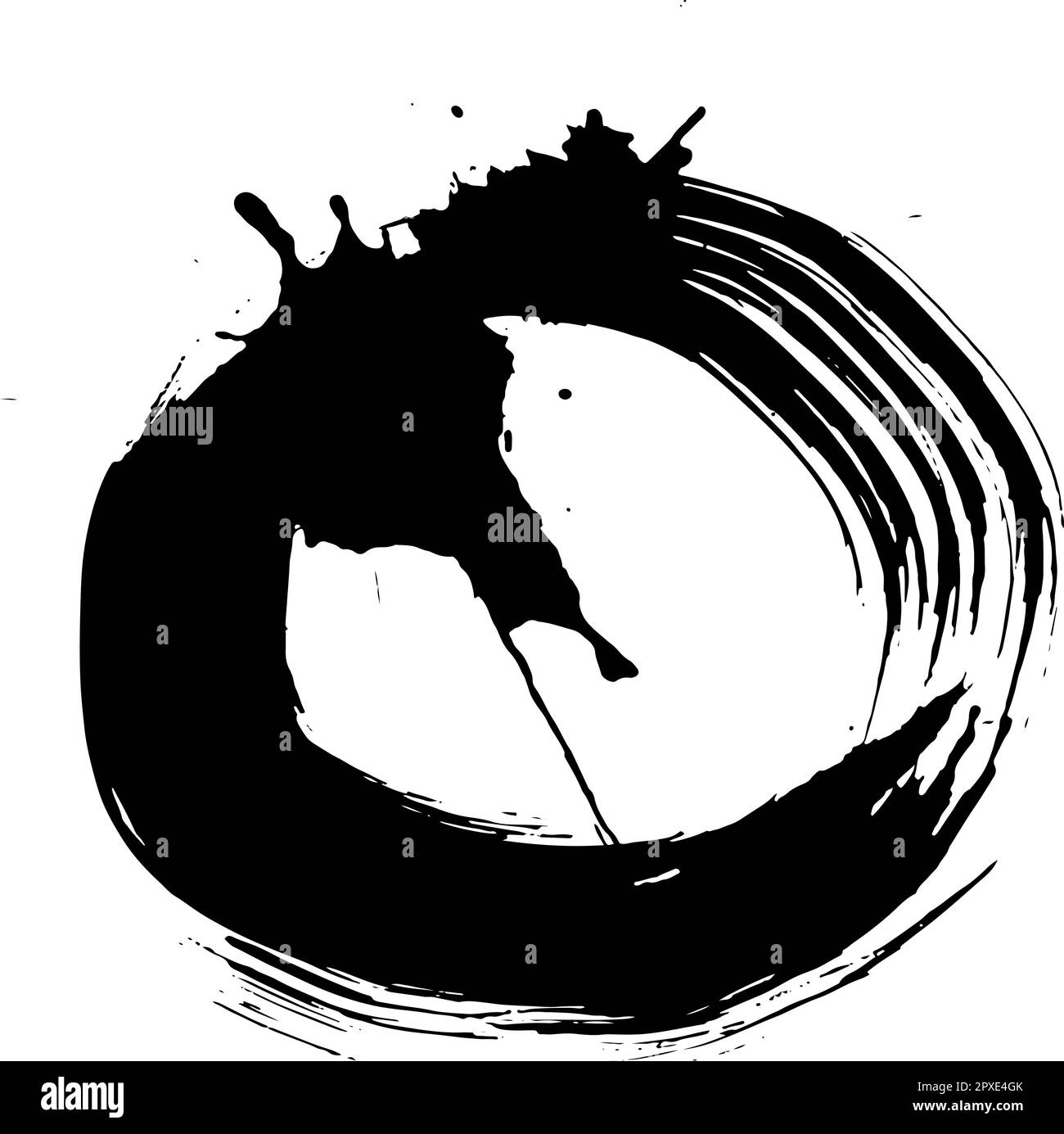 Round drawing ink hi-res stock photography and images - Alamy
