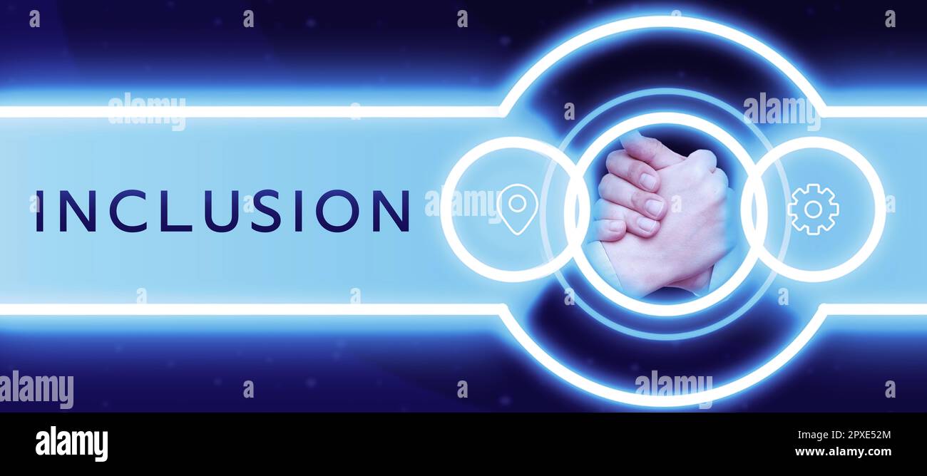 Conceptual caption Inclusion, Business approach action state including ...