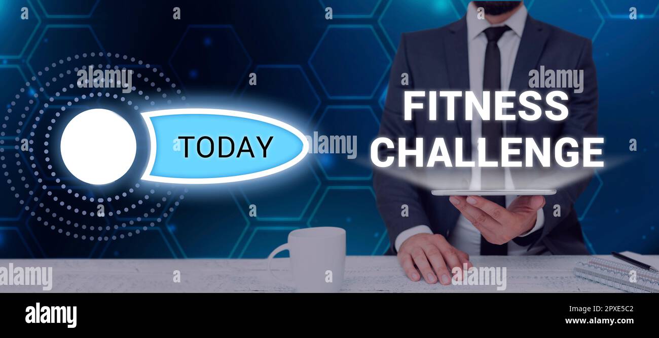 Conceptual caption Fitness Challenge, Word for condition of being ...
