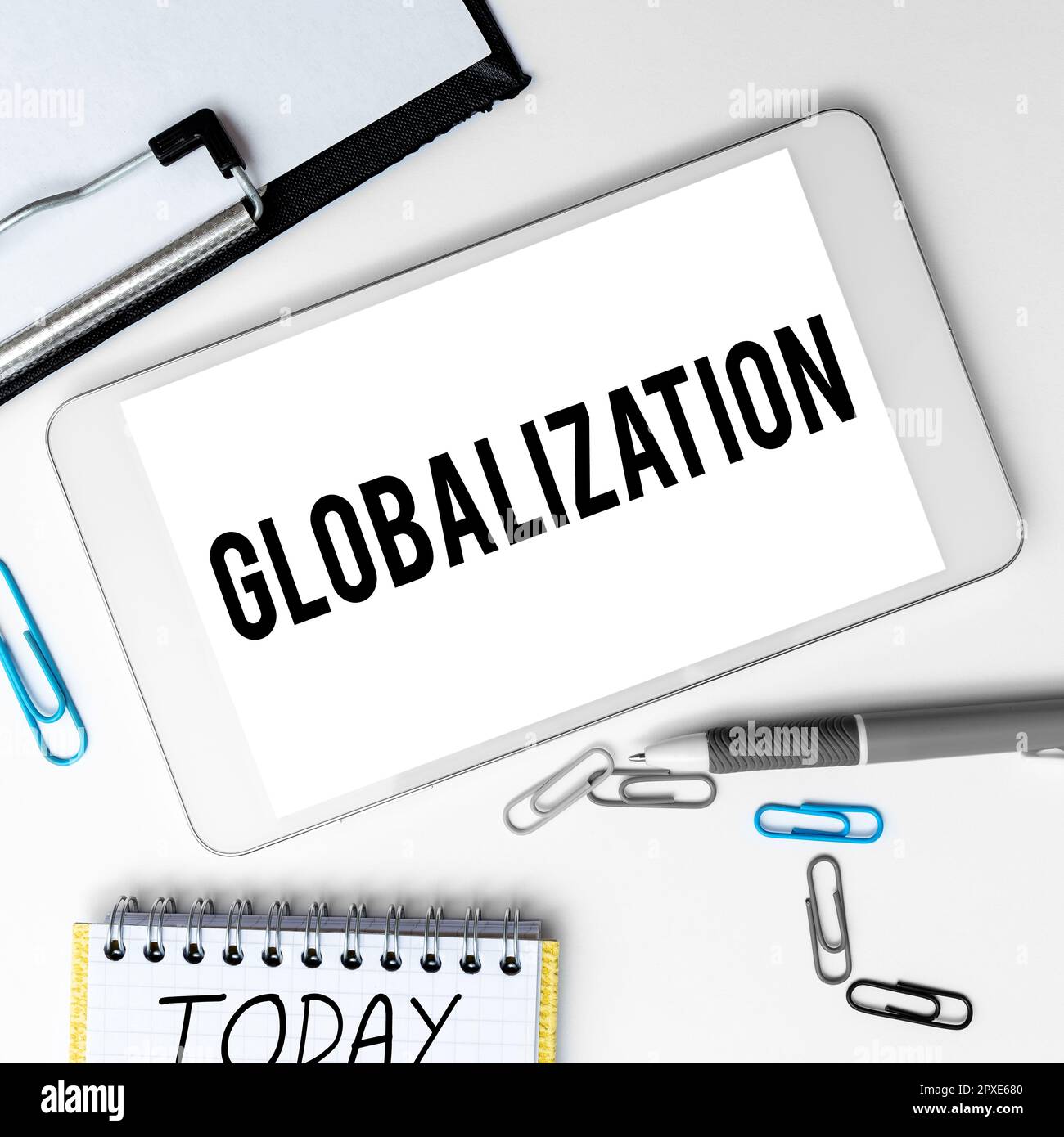 Handwriting text Globalization, Word Written on development of an ...