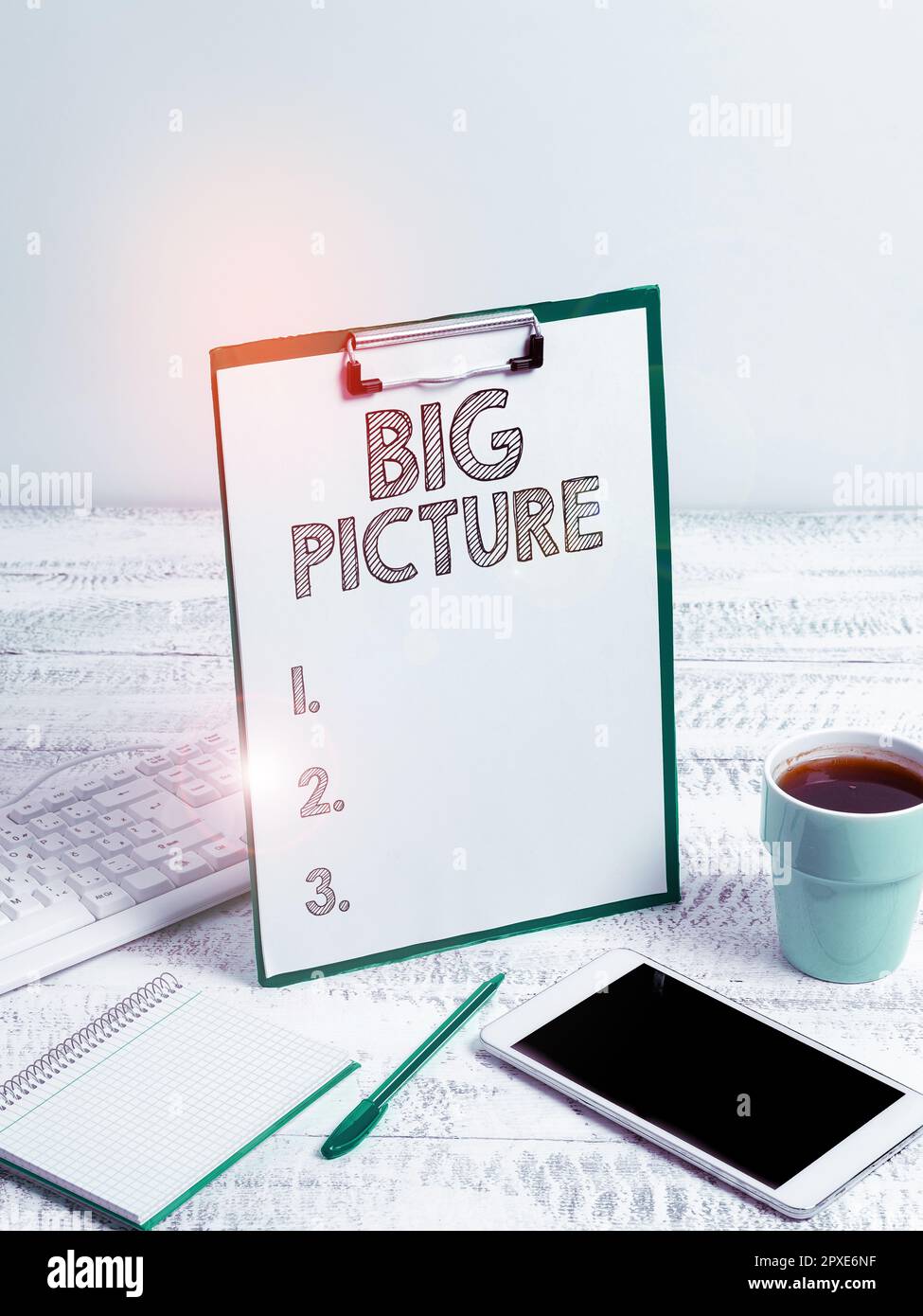 Conceptual caption Big Picture, Concept meaning most important facts ...