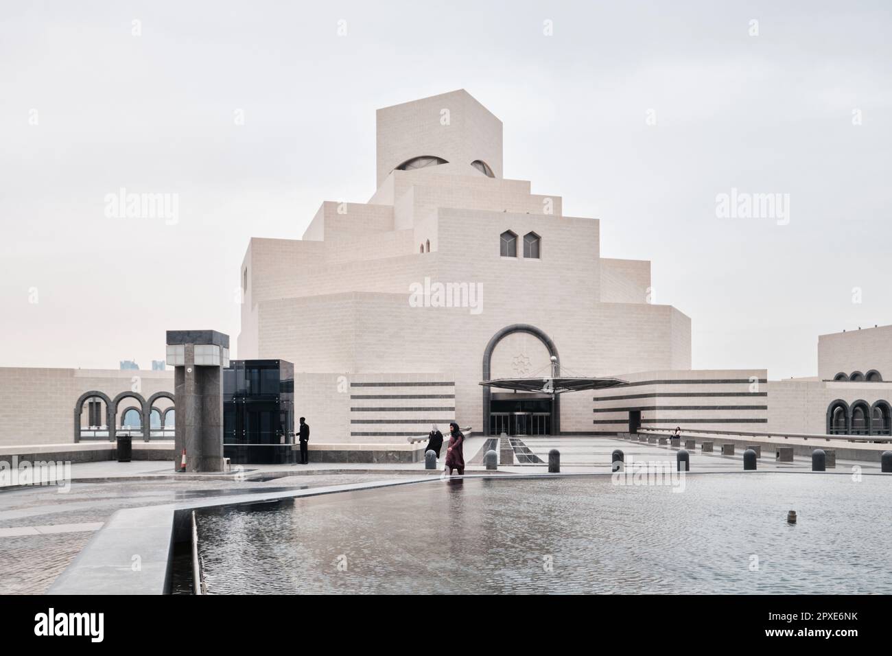 Doha, Qatar - April 2023: The iconic Museum of Islamic Art building ...
