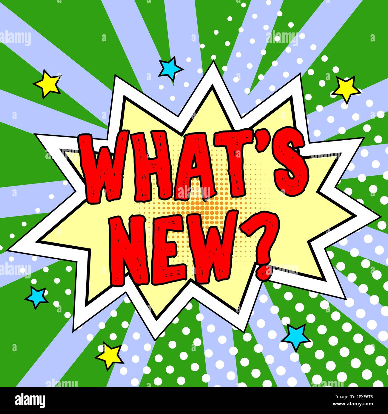 Conceptual caption What's New, Internet Concept Asking about latest ...