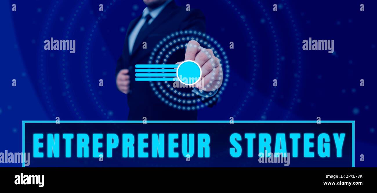 Inspiration showing sign Entrepreneur Strategy, Business showcase New ...