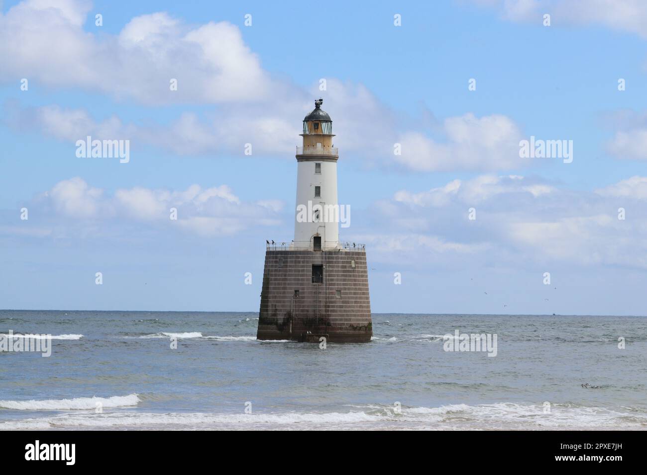 Rattray lighthouse, Aberdeenshire, Scotland Stock Photo - Alamy