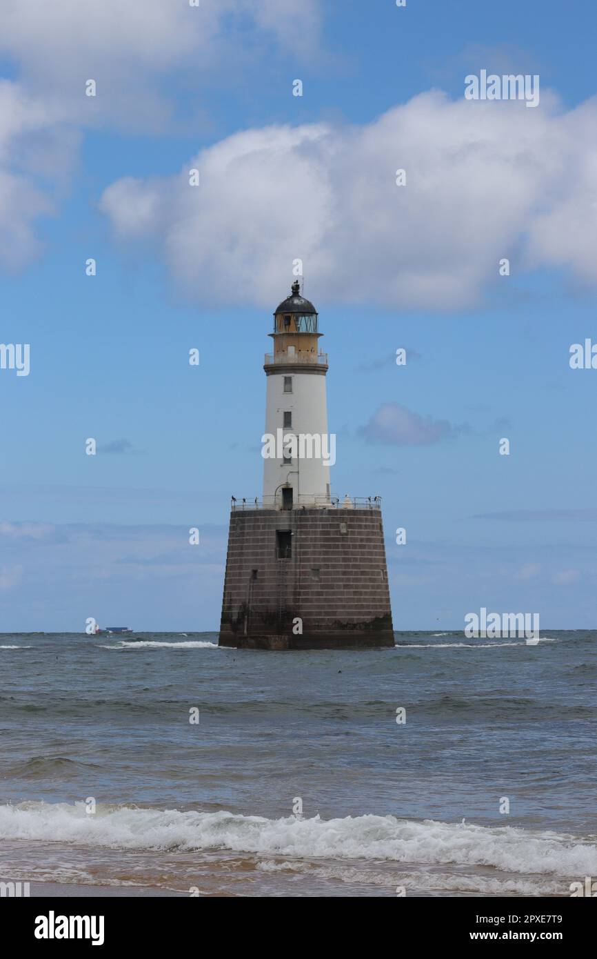 Rattray lighthouse, Aberdeenshire, Scotland Stock Photo - Alamy