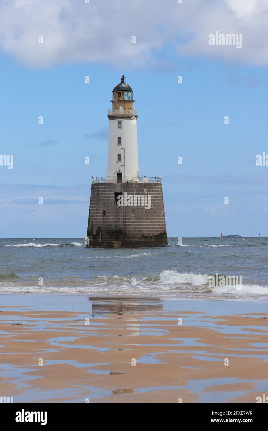 Rattray lighthouse, Aberdeenshire, Scotland Stock Photo - Alamy
