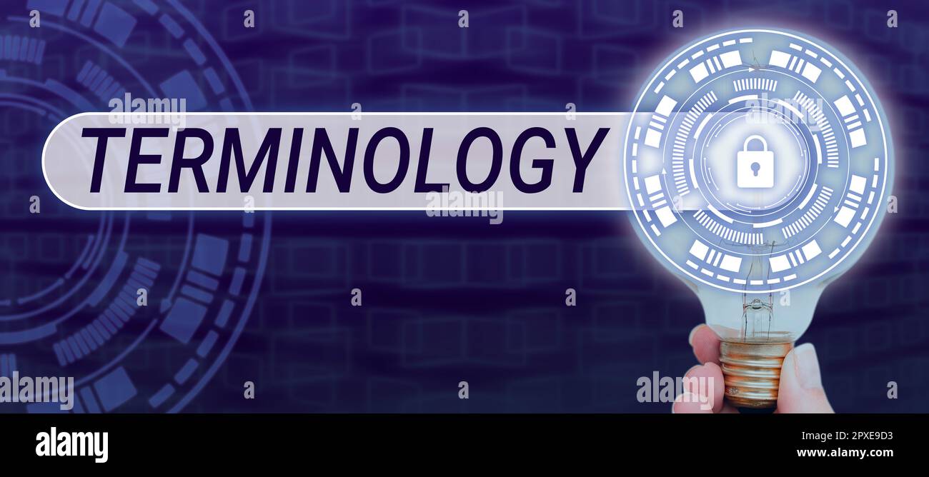 Inspiration showing sign Terminology, Business concept Terms used with ...