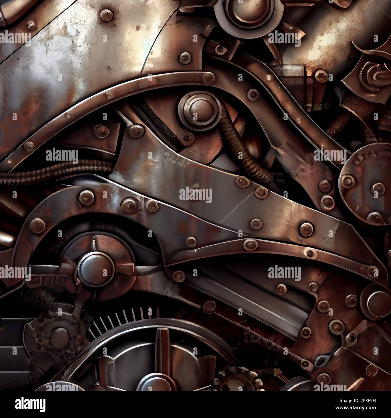 Steampunk Design Background