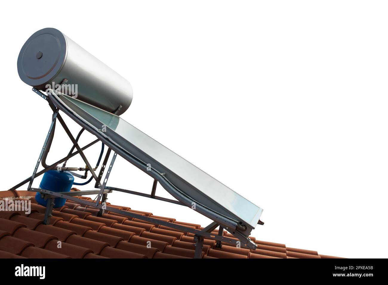 Renewable energy concept with solar panel tech Stock Photo - Alamy