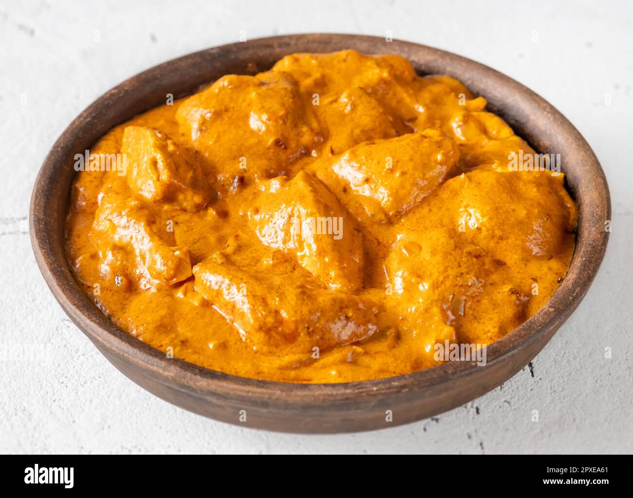 Chicken tikka masala - roasted marinated chicken chunks in a spiced ...