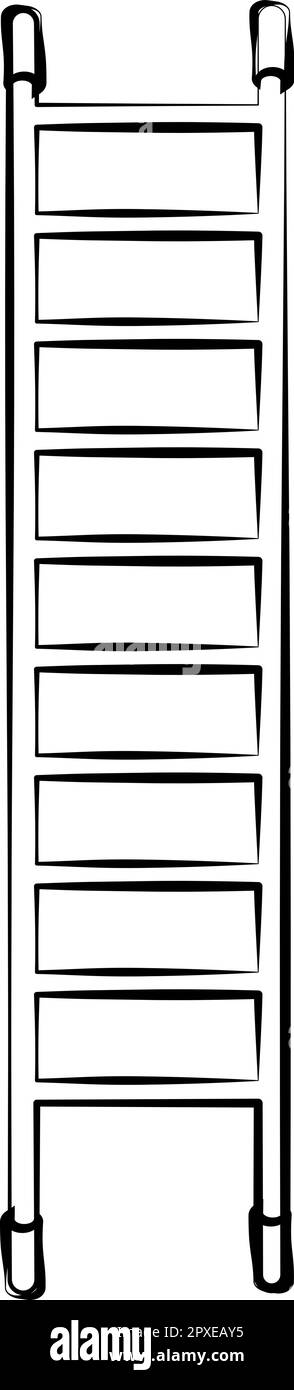 Ladder Clip Art Black And White