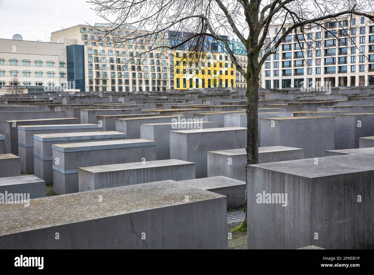 memorial to the Murdered Jews of Europe, Holocaust Memorial, field of ...