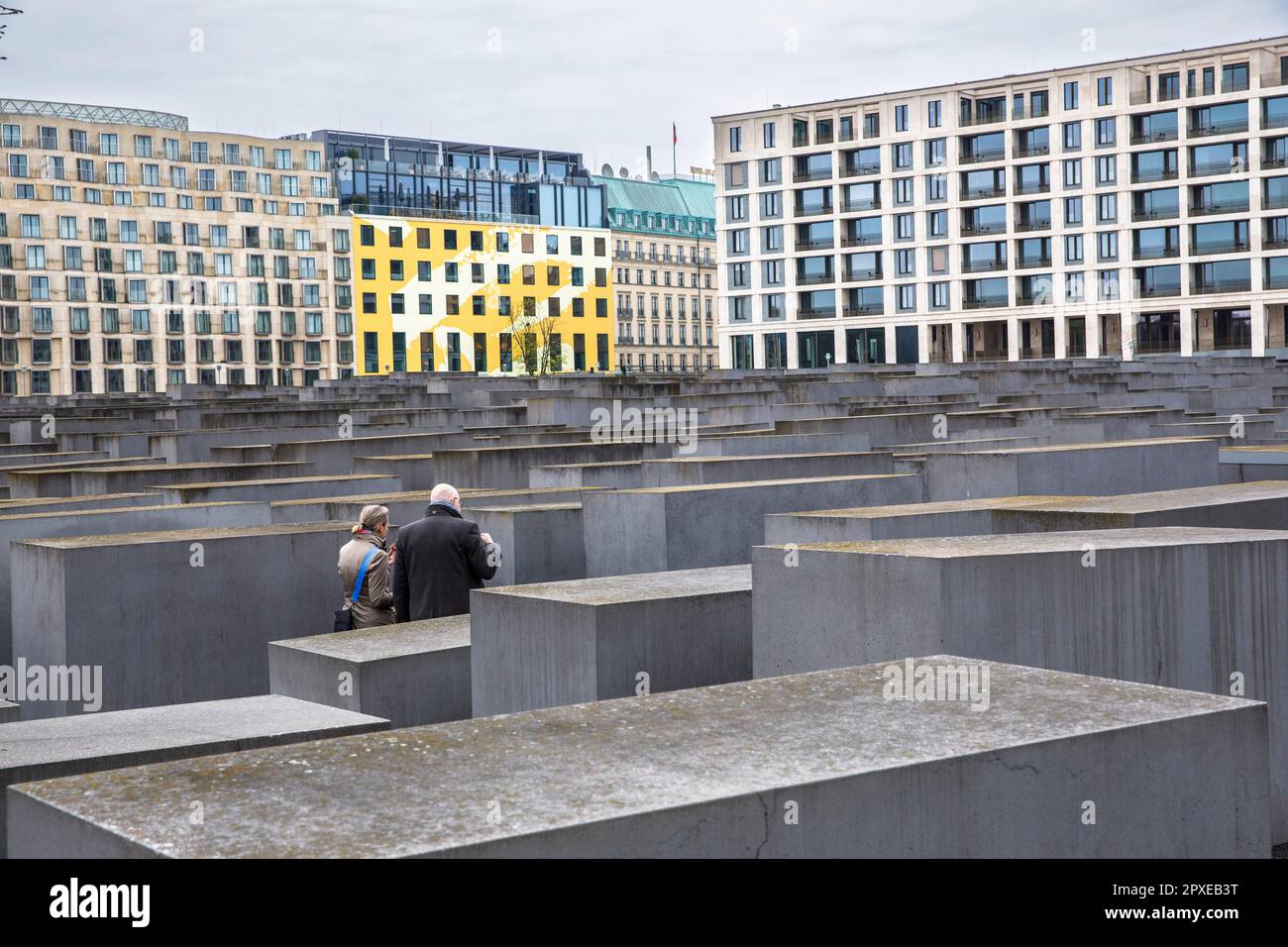memorial to the Murdered Jews of Europe, Holocaust Memorial, field of ...