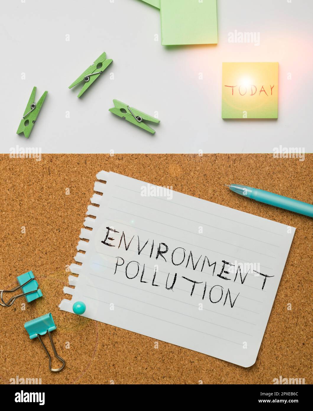 Conceptual caption Environment Pollution, Conceptual photo observing ...