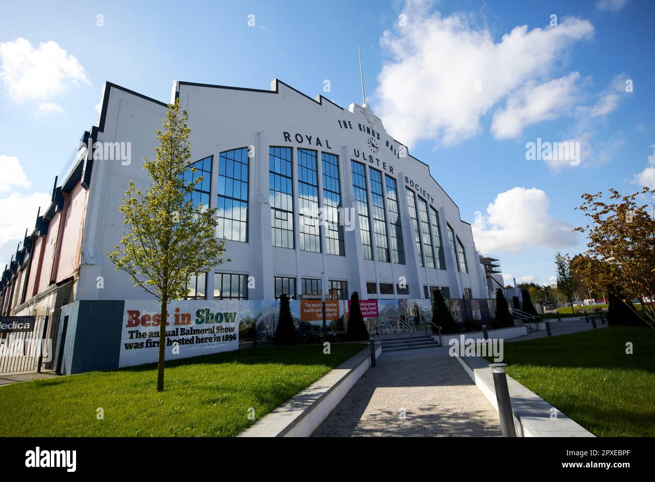 kings hall with newly restored facade balmoral south belfast northern ...