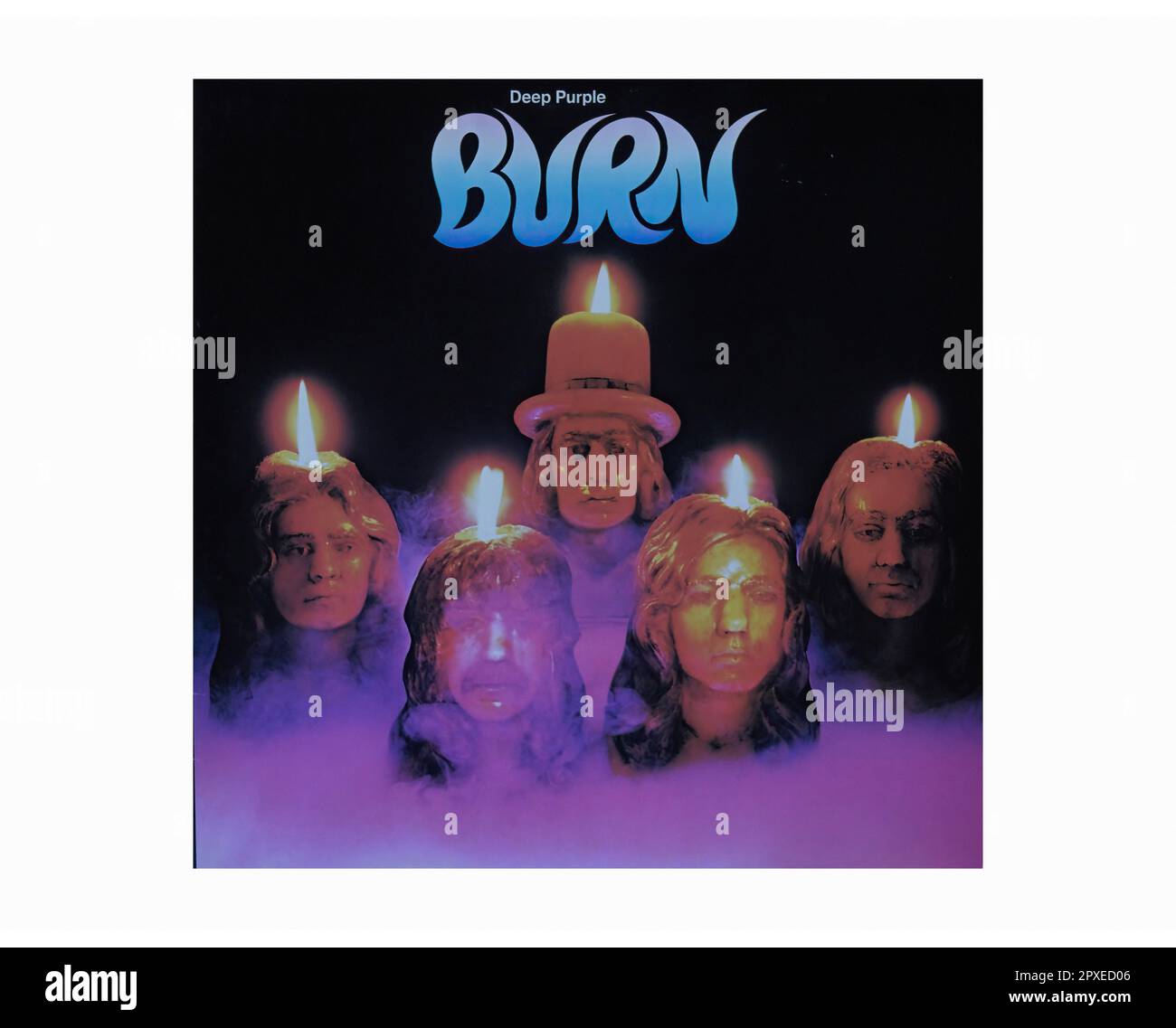 Deep Purple - Burn - Vintage L.P Music Vinyl Record Stock Photo - Alamy