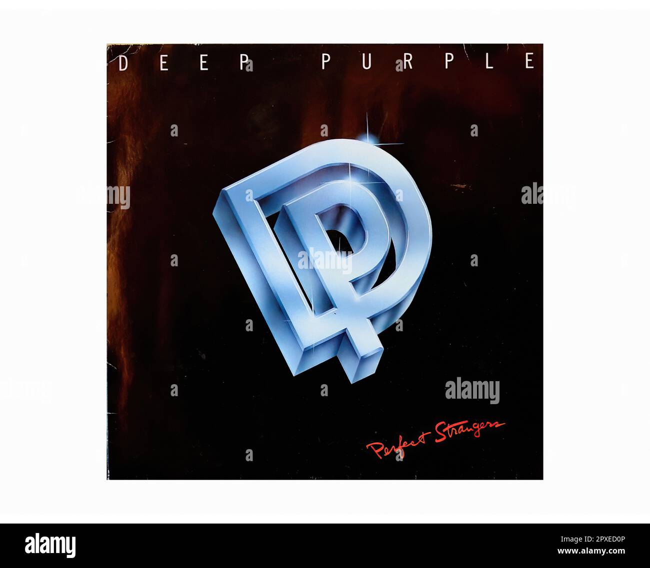 Deep Purple - Perfect Strangers - Vintage L.P Music Vinyl Record Stock ...