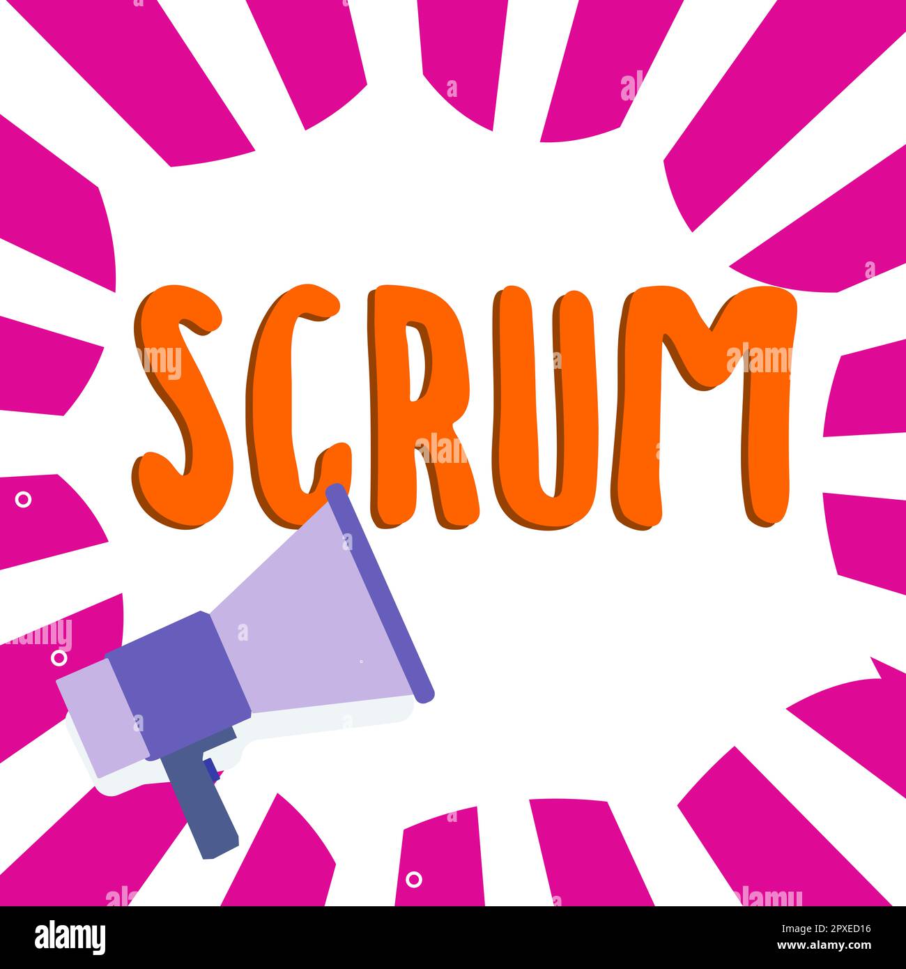 Conceptual display Scrum, Word for handwriting as distinct from print ...