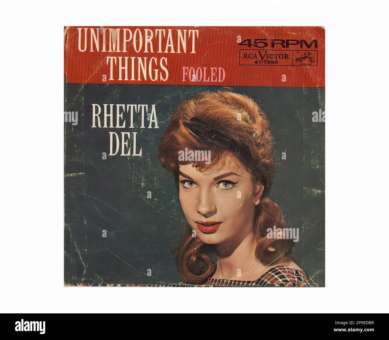 Del Rhetta - 1962 02 B - Vintage 45 R.P.M Music Vinyl Record Stock ...