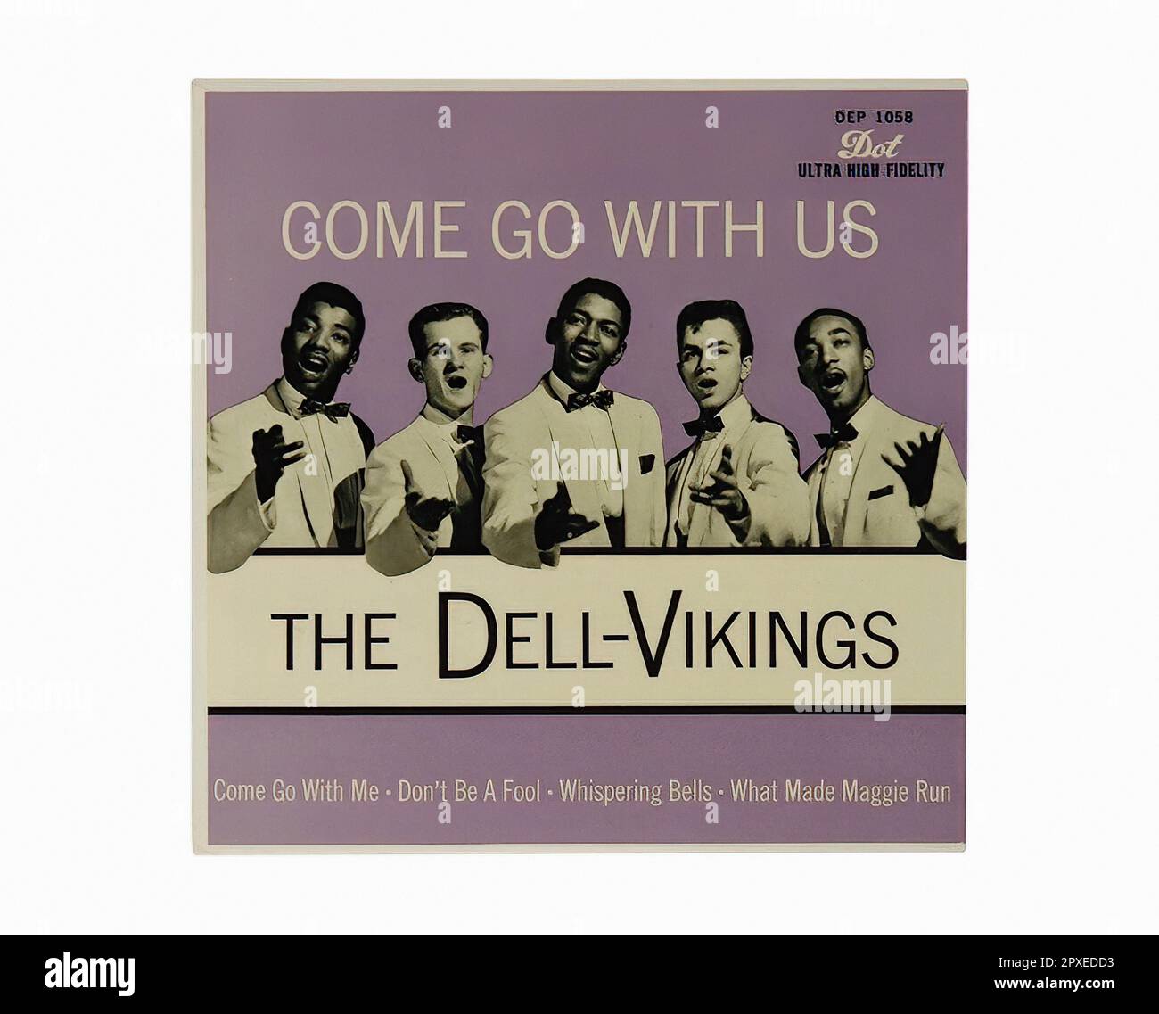 Del Vikings - 1957 06 A - Vintage 45 R.P.M Music Vinyl Record Stock ...
