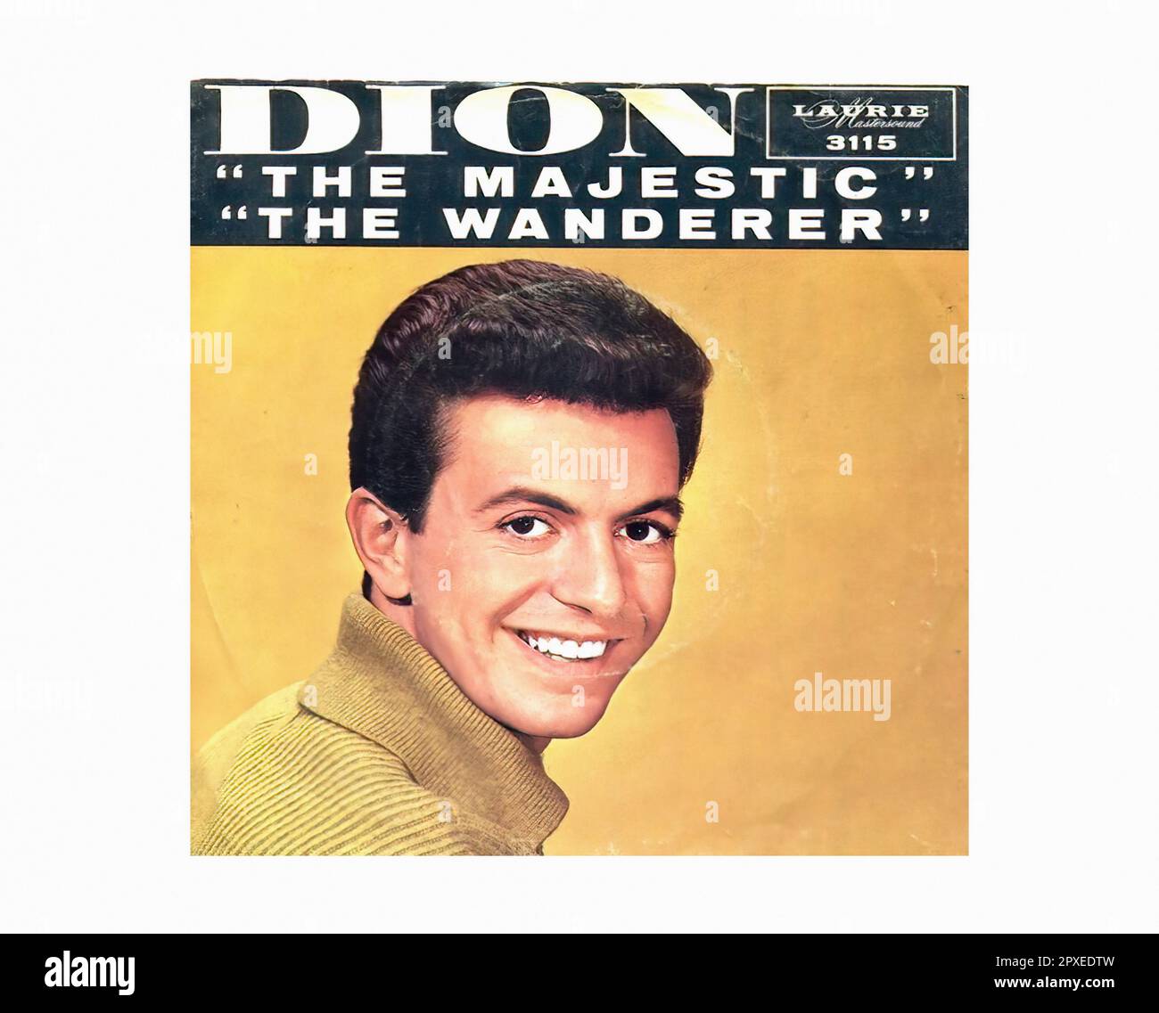 Dion - 1961 11 A - Vintage 45 R.P.M Music Vinyl Record Stock Photo - Alamy
