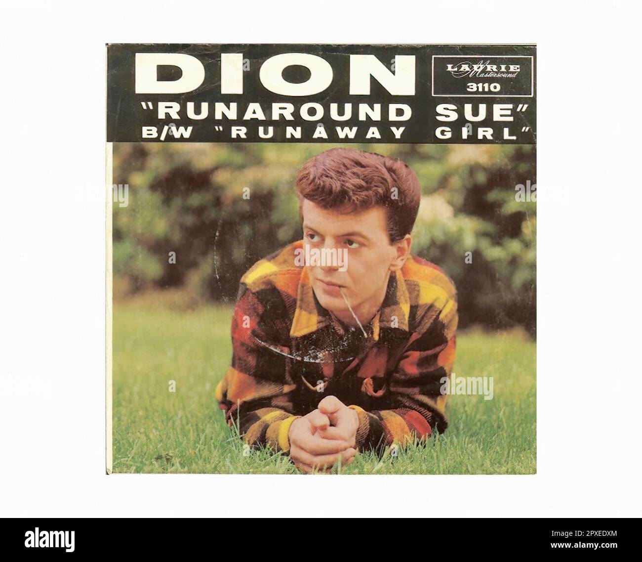 Dion - 1961 09 A - Vintage 45 R.P.M Music Vinyl Record Stock Photo - Alamy