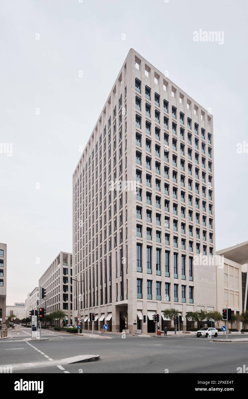 Doha, Qatar - April 2023: Msheireb Downtown, Msheireb with its modern ...