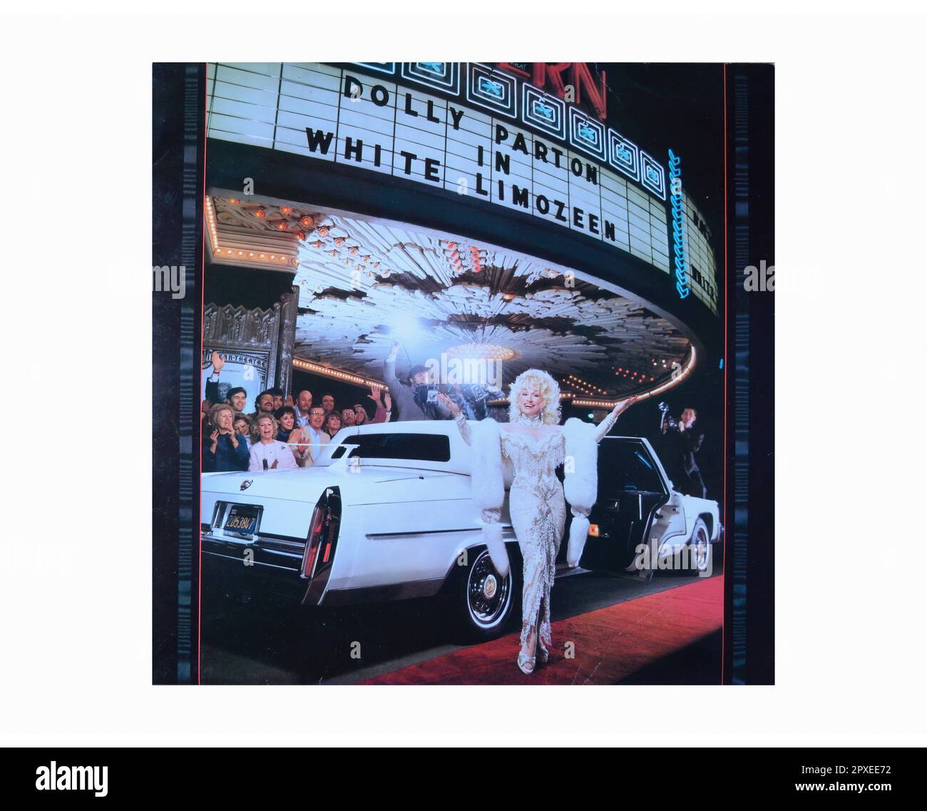 Dolly Parton - White Limozeen - Vintage L.P Music Vinyl Record Stock ...