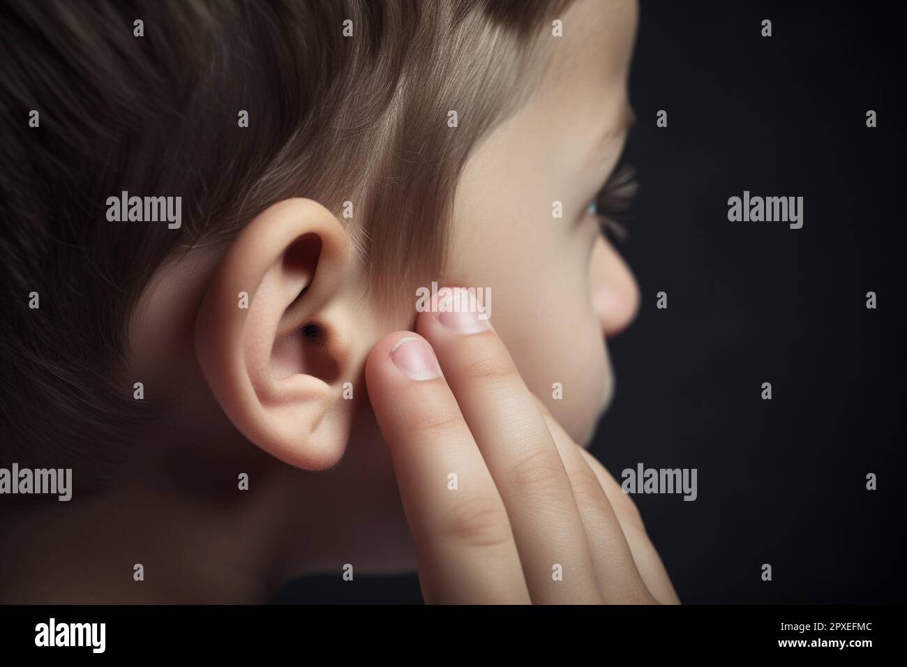 Ear piercing boy hi-res stock photography and images - Alamy