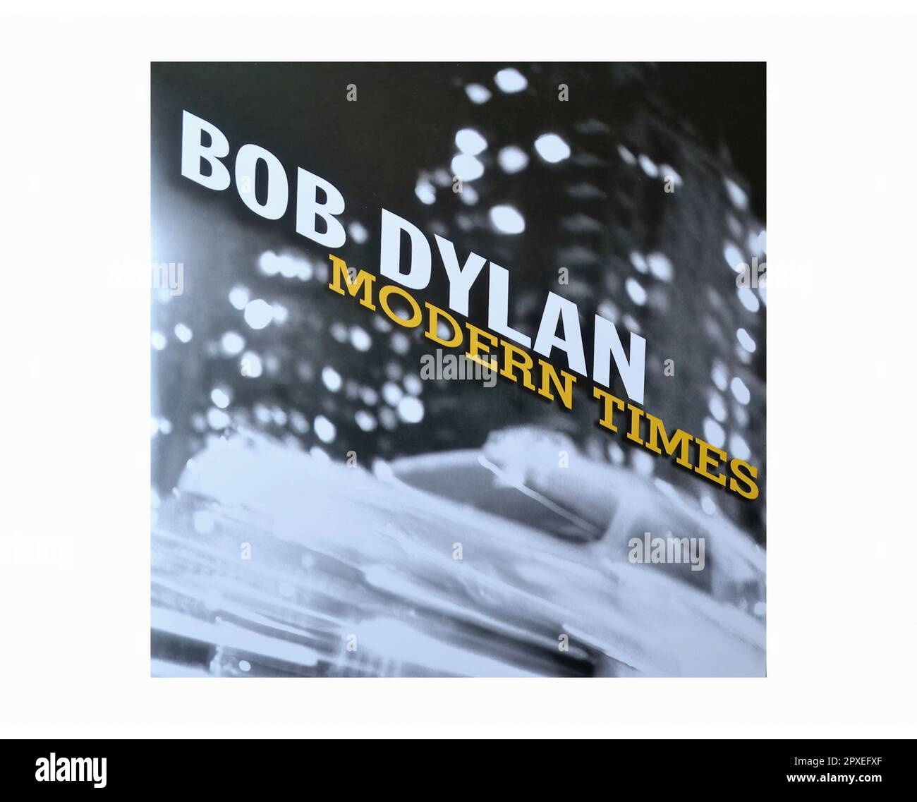 Bob Dylan - Modern Times - Vintage L.P Music Vinyl Record Stock Photo ...