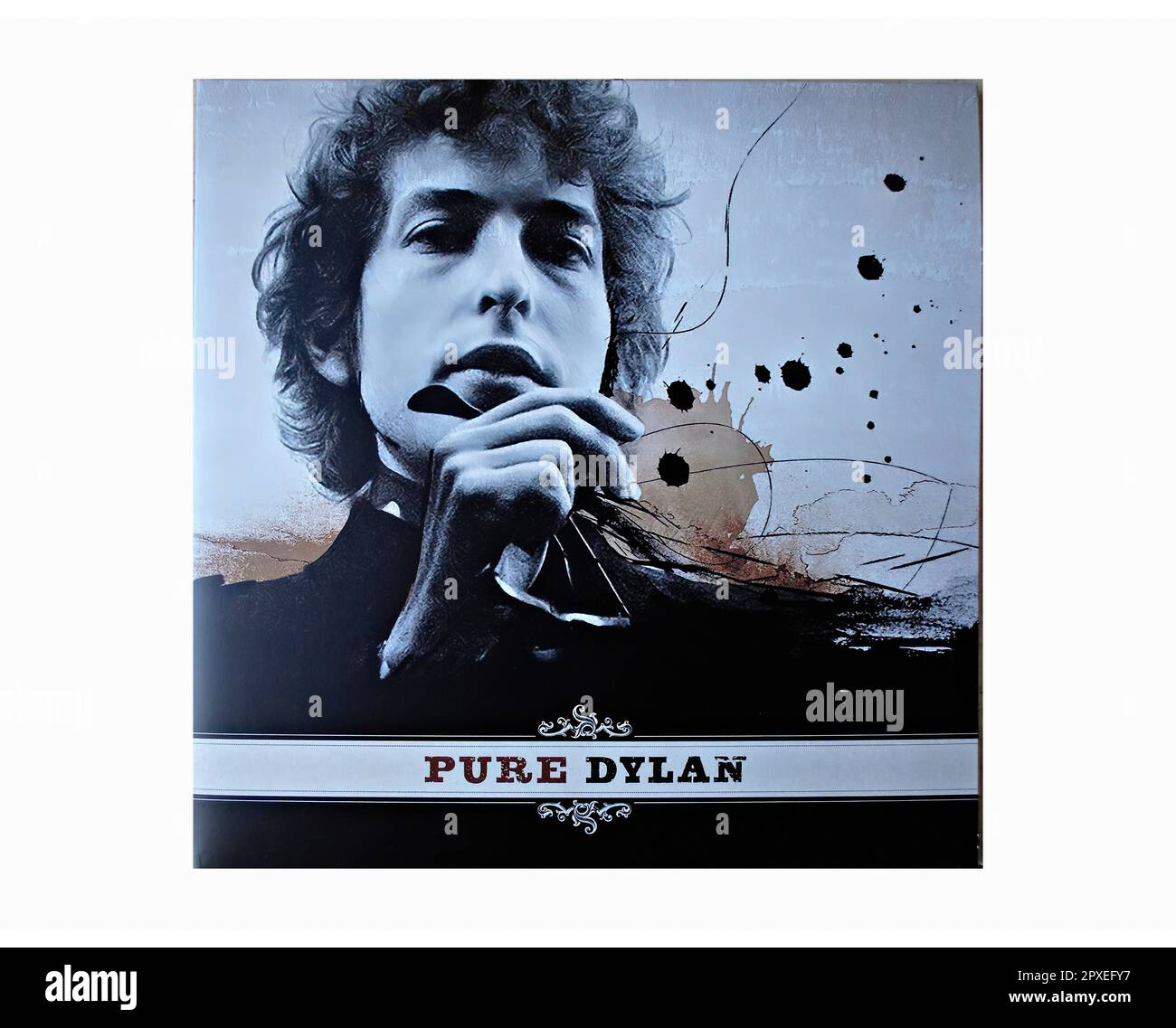 Bob Dylan - Pure Dylan - Vintage L.P Music Vinyl Record Stock Photo - Alamy