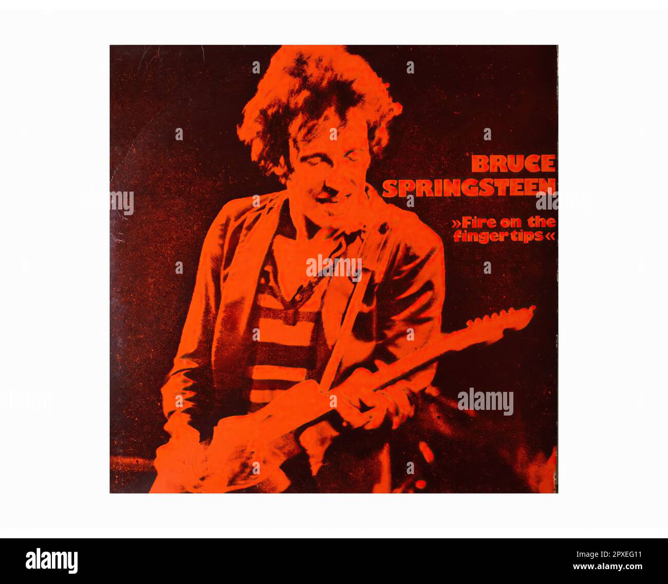 Bruce Springsteen - Fire On The Fingertips - Vintage L.P Music Vinyl ...