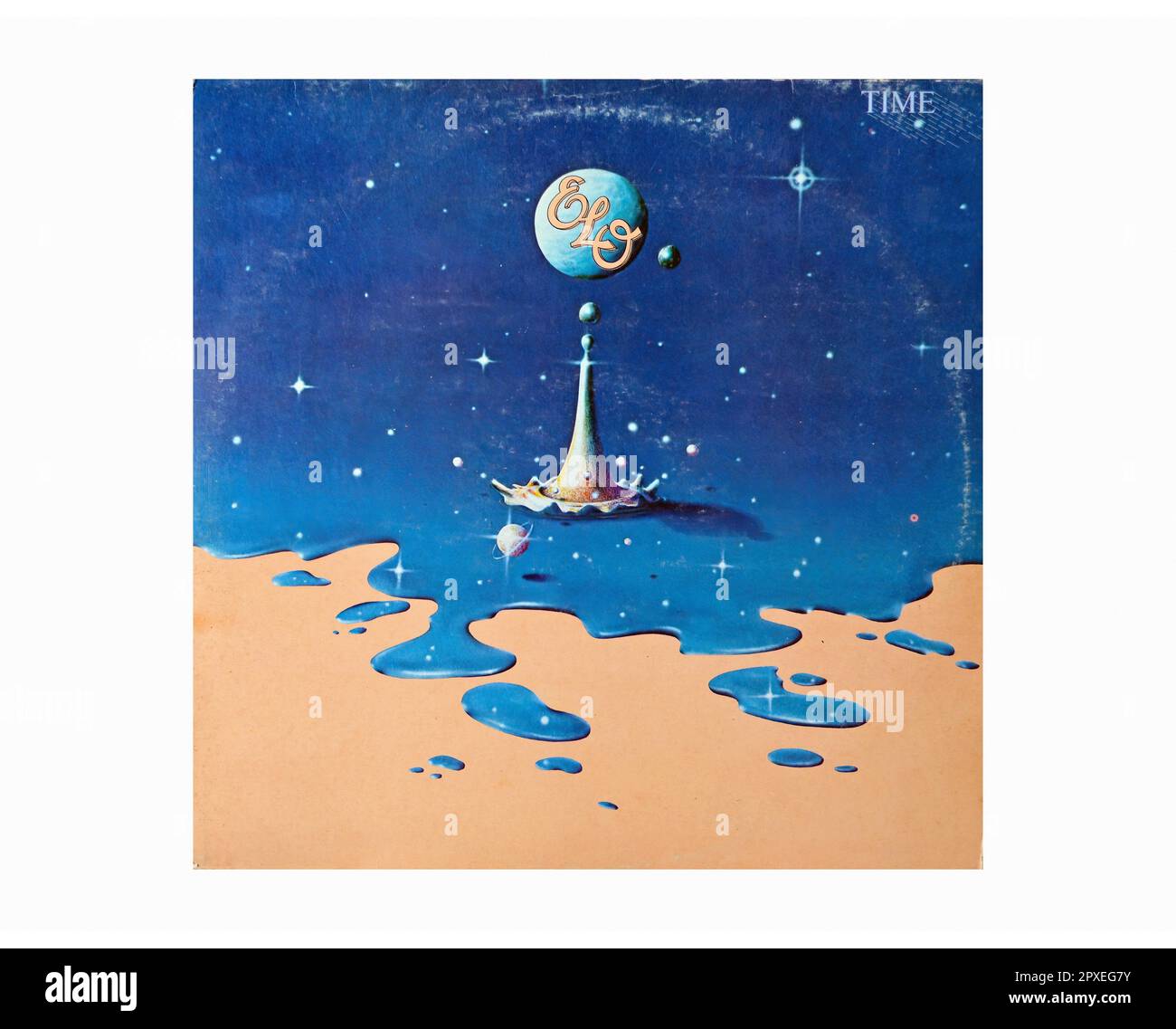 Electric Light Orchestra - Time - Vintage L.P Music Vinyl Record Stock ...