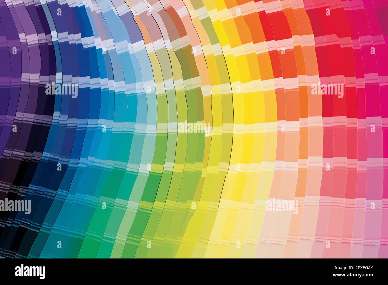 A rainbow colored background with a rainbow pattern Stock Photo - Alamy