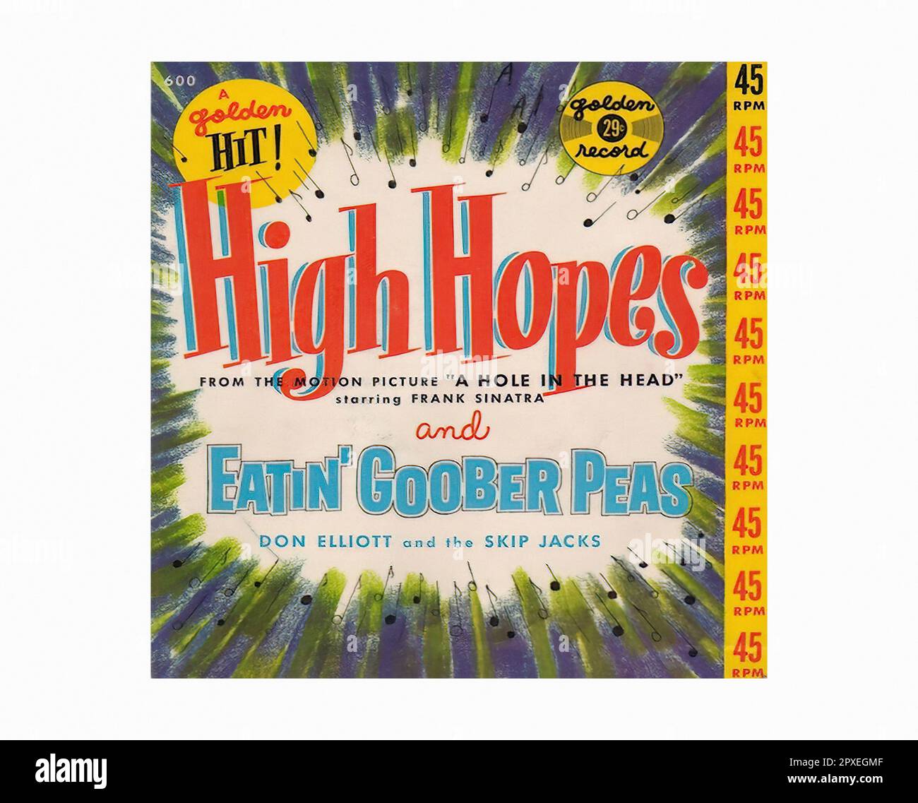 Elliott Don - 1950's 01 A - Vintage 45 R.P.M Music Vinyl Record Stock ...