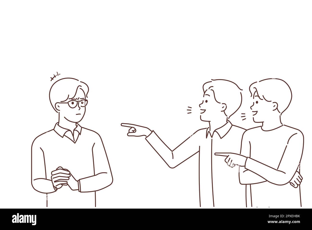 People Laughing At Someone Drawing