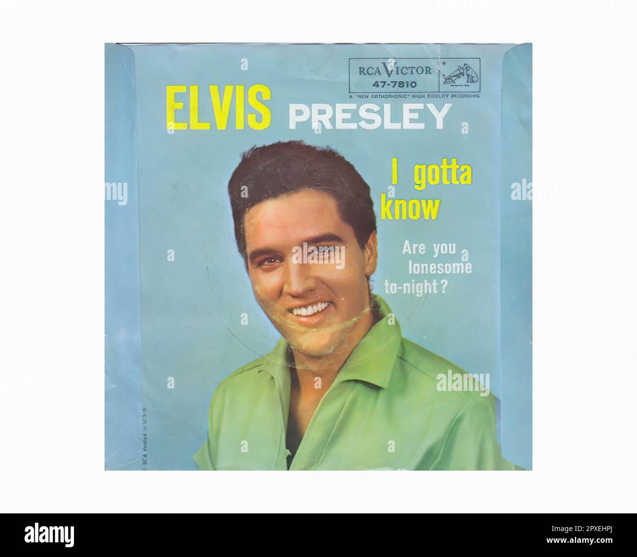 Elvis 1960 recording hi-res stock photography and images - Alamy