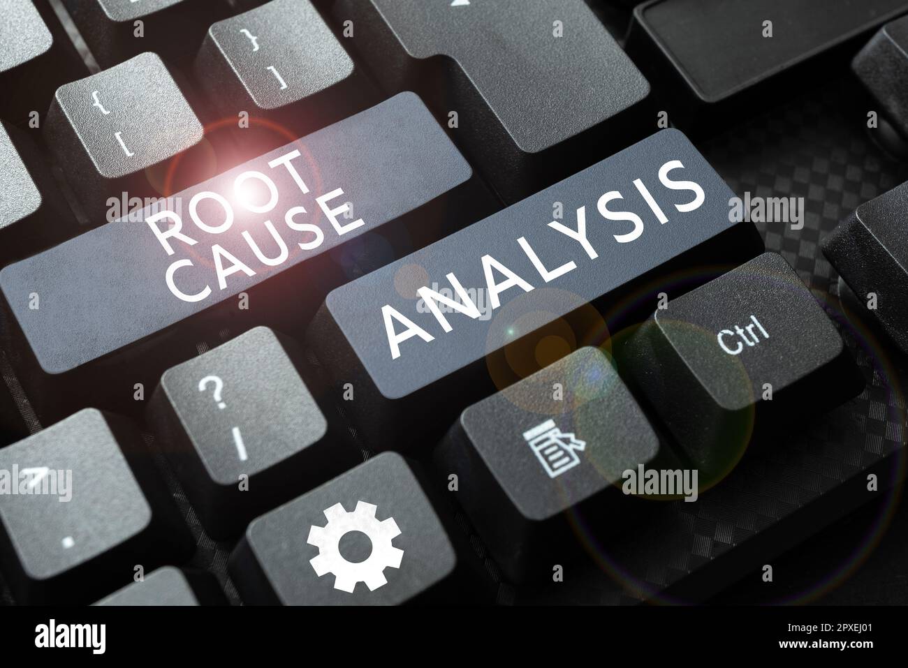 Text showing inspiration Root Cause Analysis, Business concept Method ...