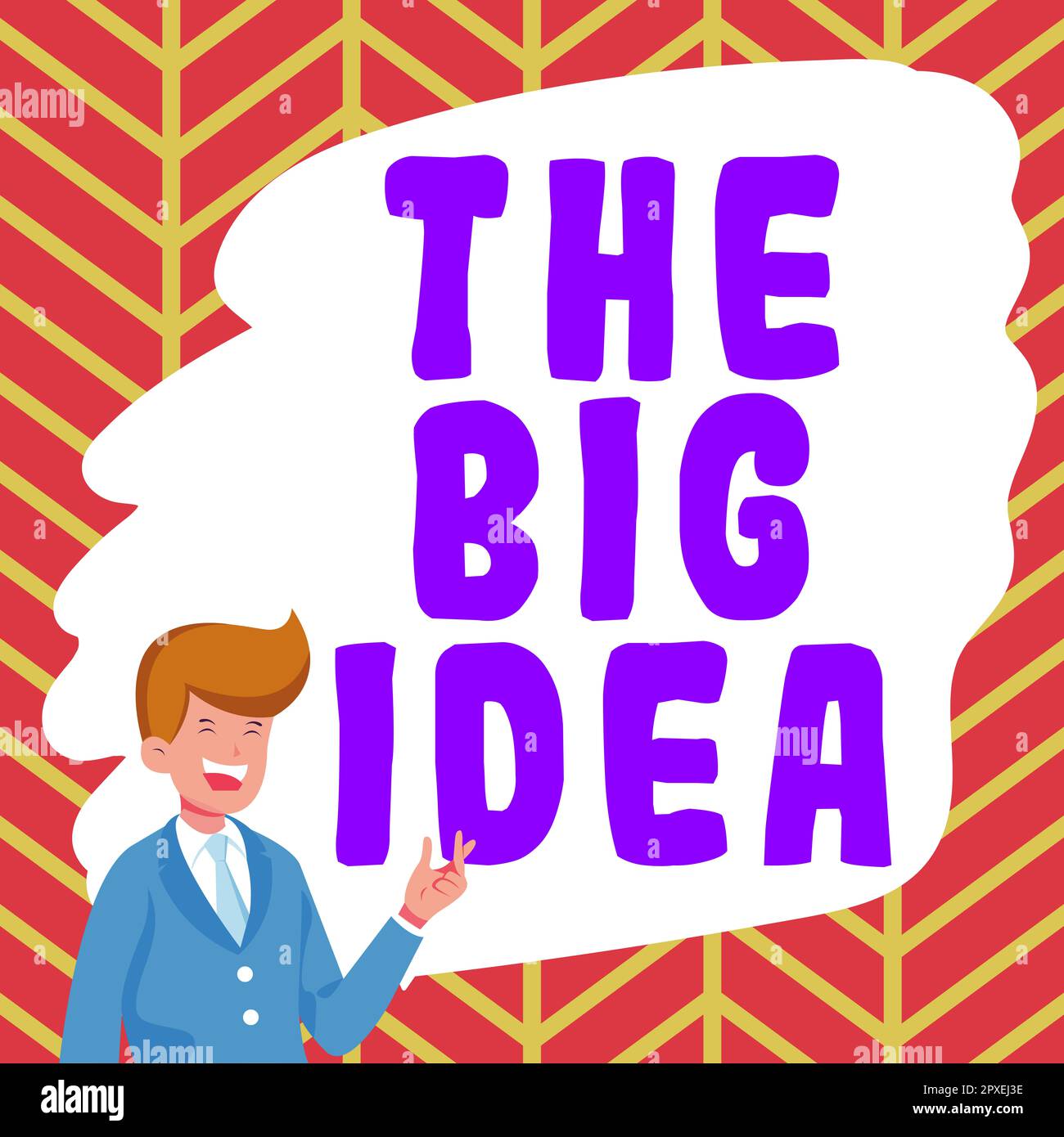 Sign displaying The Big Idea, Conceptual photo have a successful idea ...
