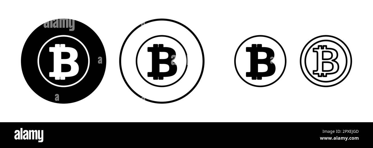 Bitcoin icon vector. payment symbol. Cryptocurrency logo Stock Vector ...