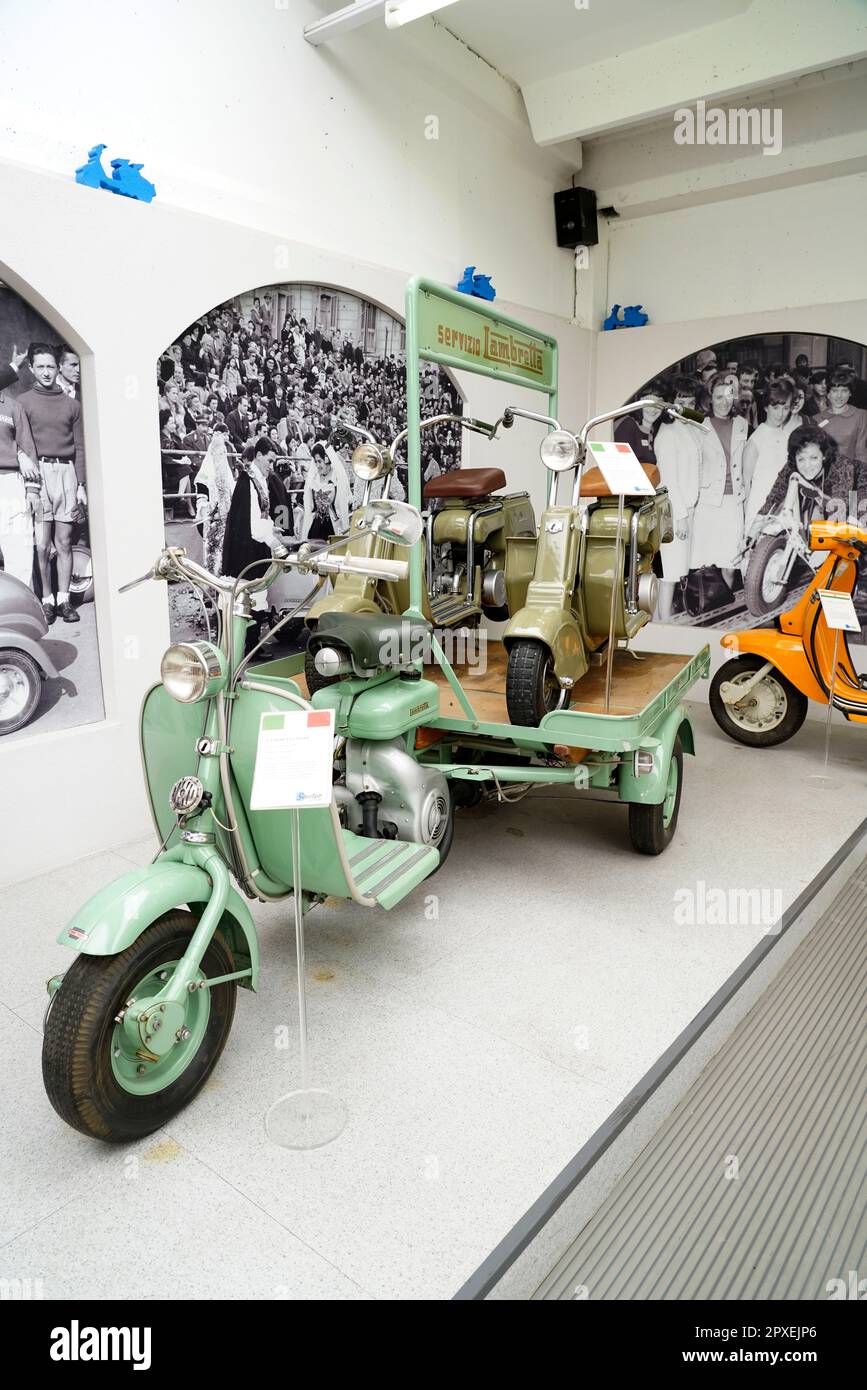 Lambretta museum hi-res stock photography and images - Alamy