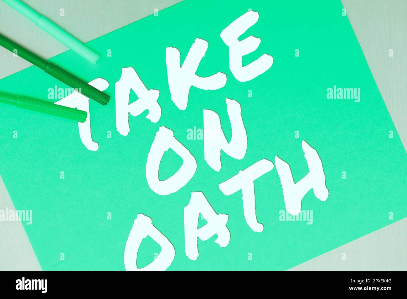 Handwriting text Take On Oath, Business showcase A solemn appeal to a ...