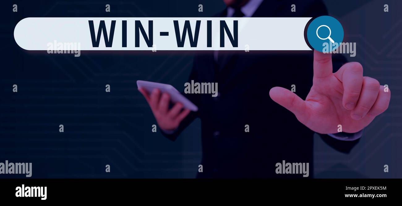 Conceptual caption Win Win, Word for Strategy for both parts obtain ... Conceptual caption Win Win, Word for Strategy for both parts obtain ...