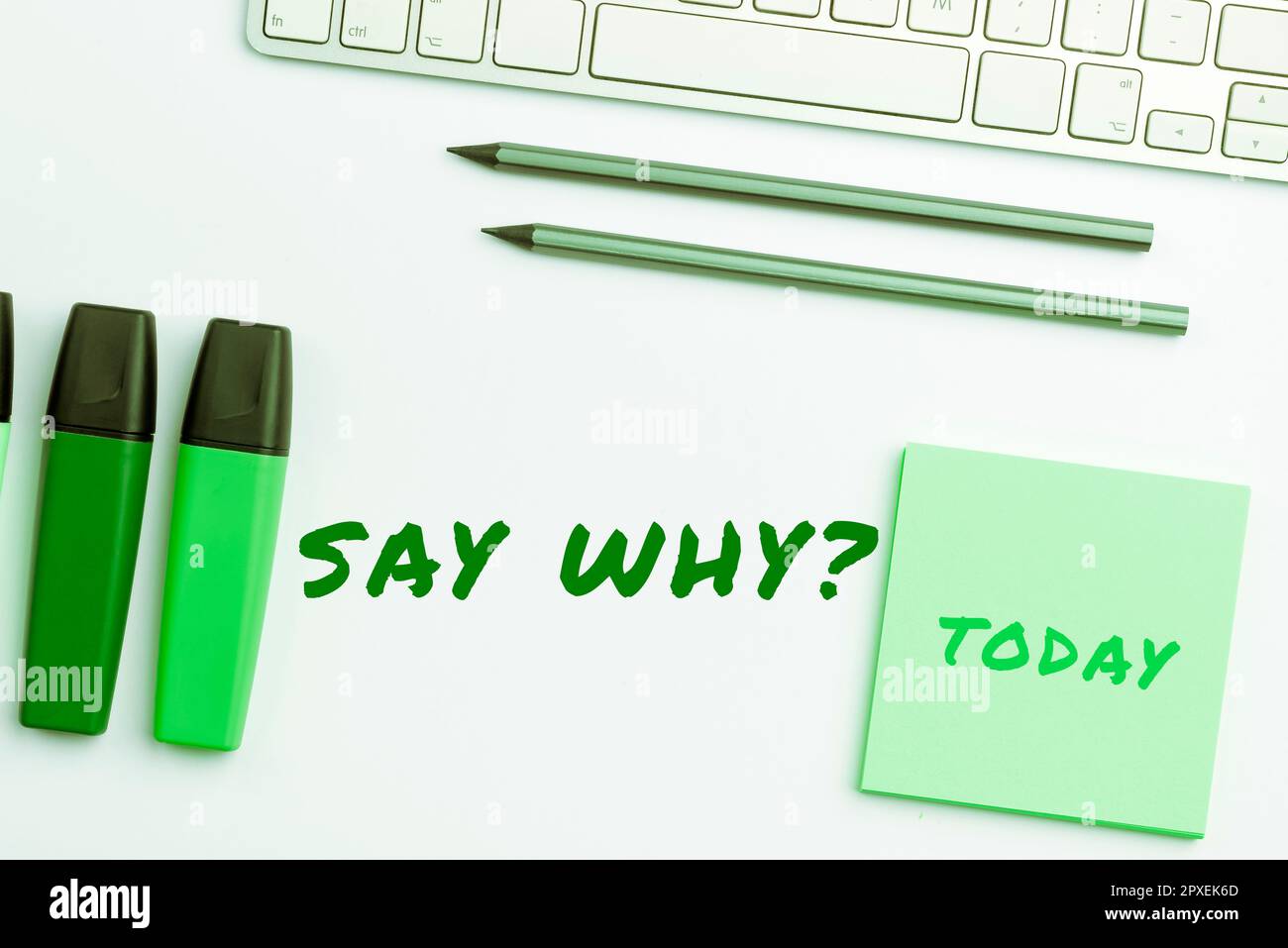 Sign displaying Say Why, Concept meaning Give an explanation Express ...