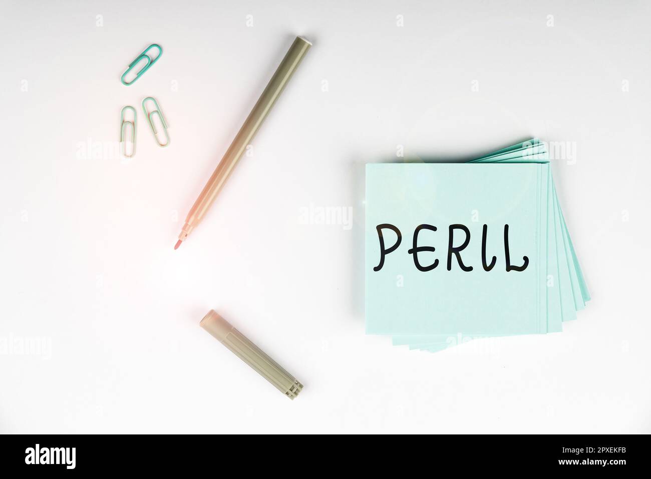 Conceptual caption Peril, Business approach indicates something ...