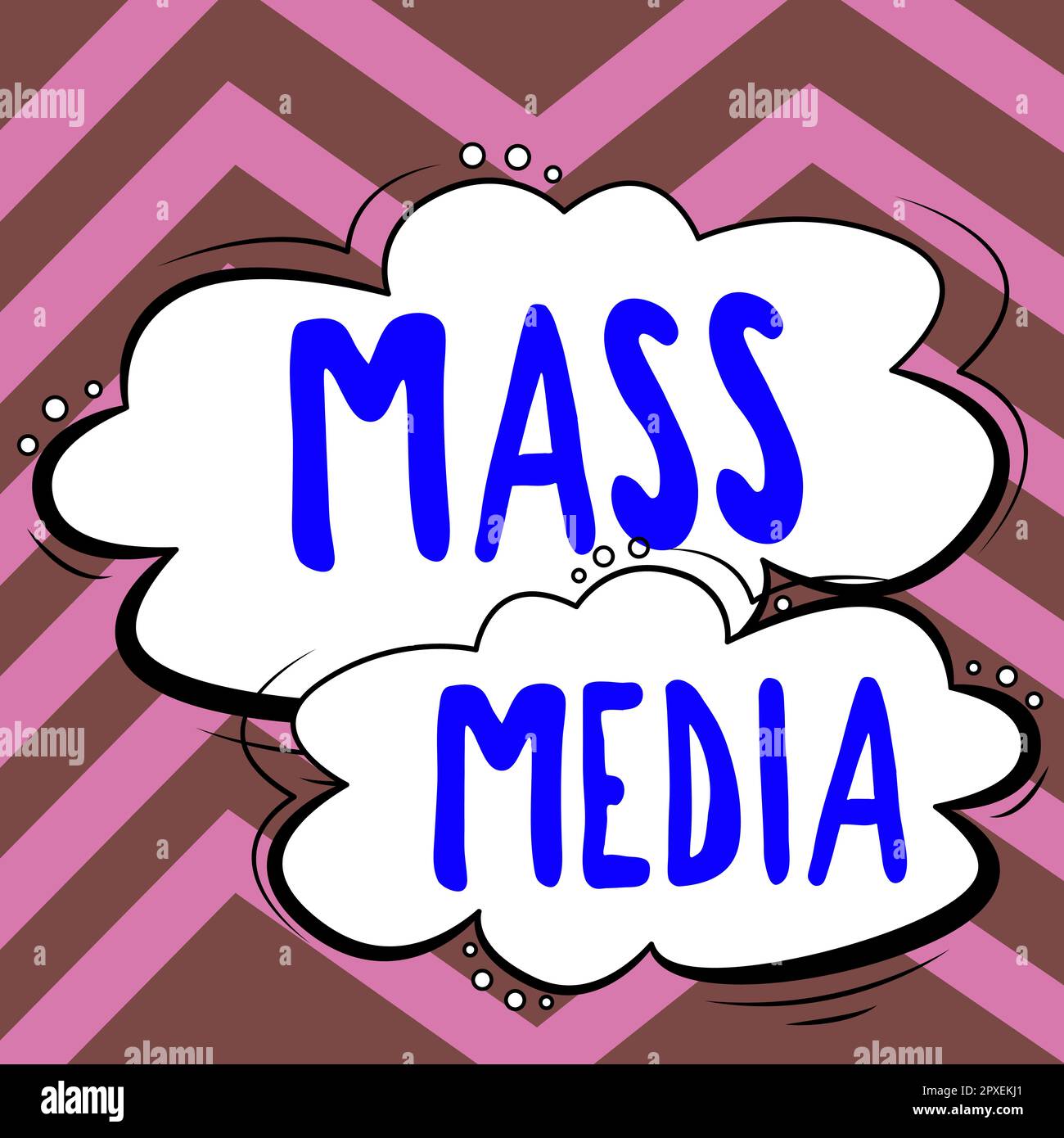 Writing displaying text Mass Media, Word Written on Group people making ...