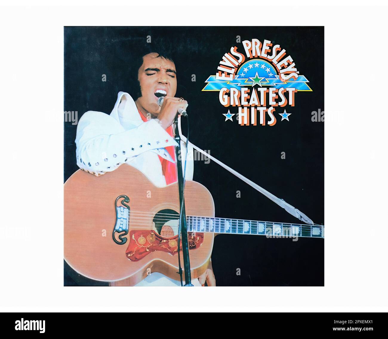 Elvis record sleeve hi-res stock photography and images - Alamy