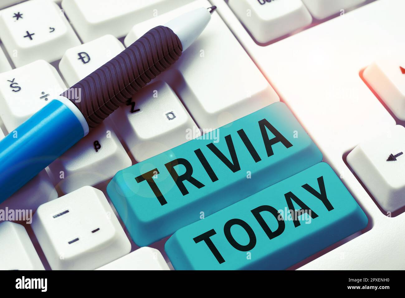 Hand writing sign Trivia, Word for details considerations pieces ...